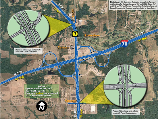 KDOT plans open house on K-7, I-70 interchange | News, Sports, Jobs ...